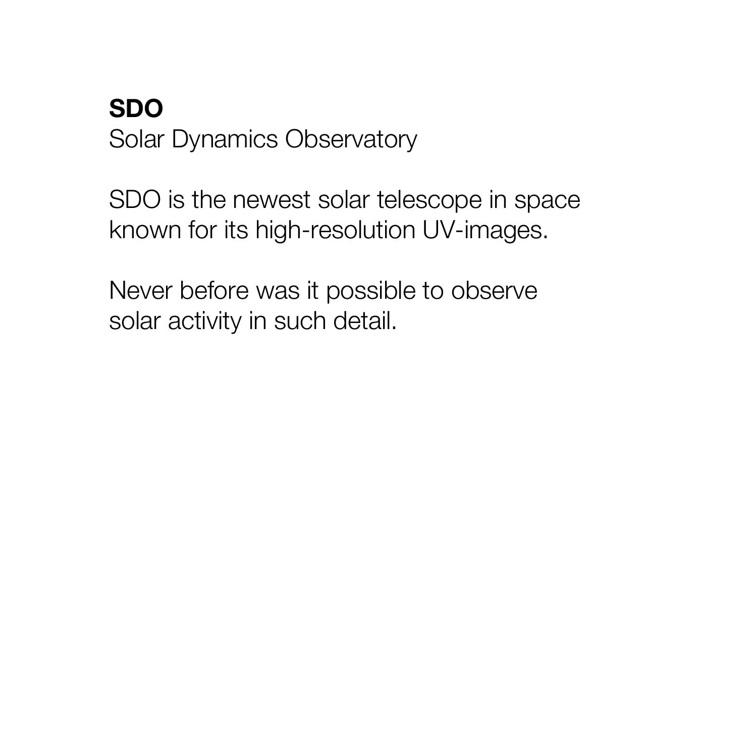 SDO | Science on a Table - the Sun